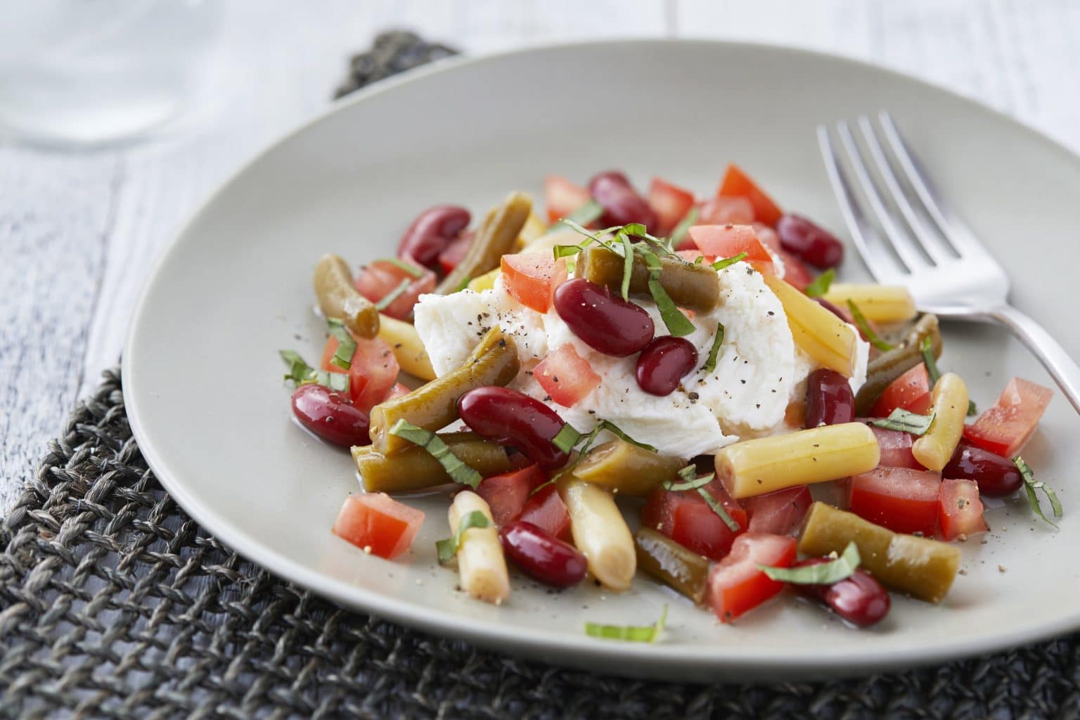 Mediterranean 3 Bean Quinoa Salad - Read Salads